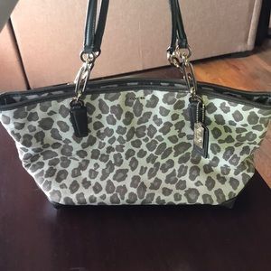 Coach | Bags | Coach Leopard Print Purse | Poshmark